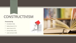 constructivism in the field of psychology | PPTX