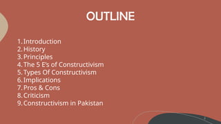 constructivism in the field of psychology | PPTX