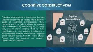 constructivism in the field of psychology | PPTX