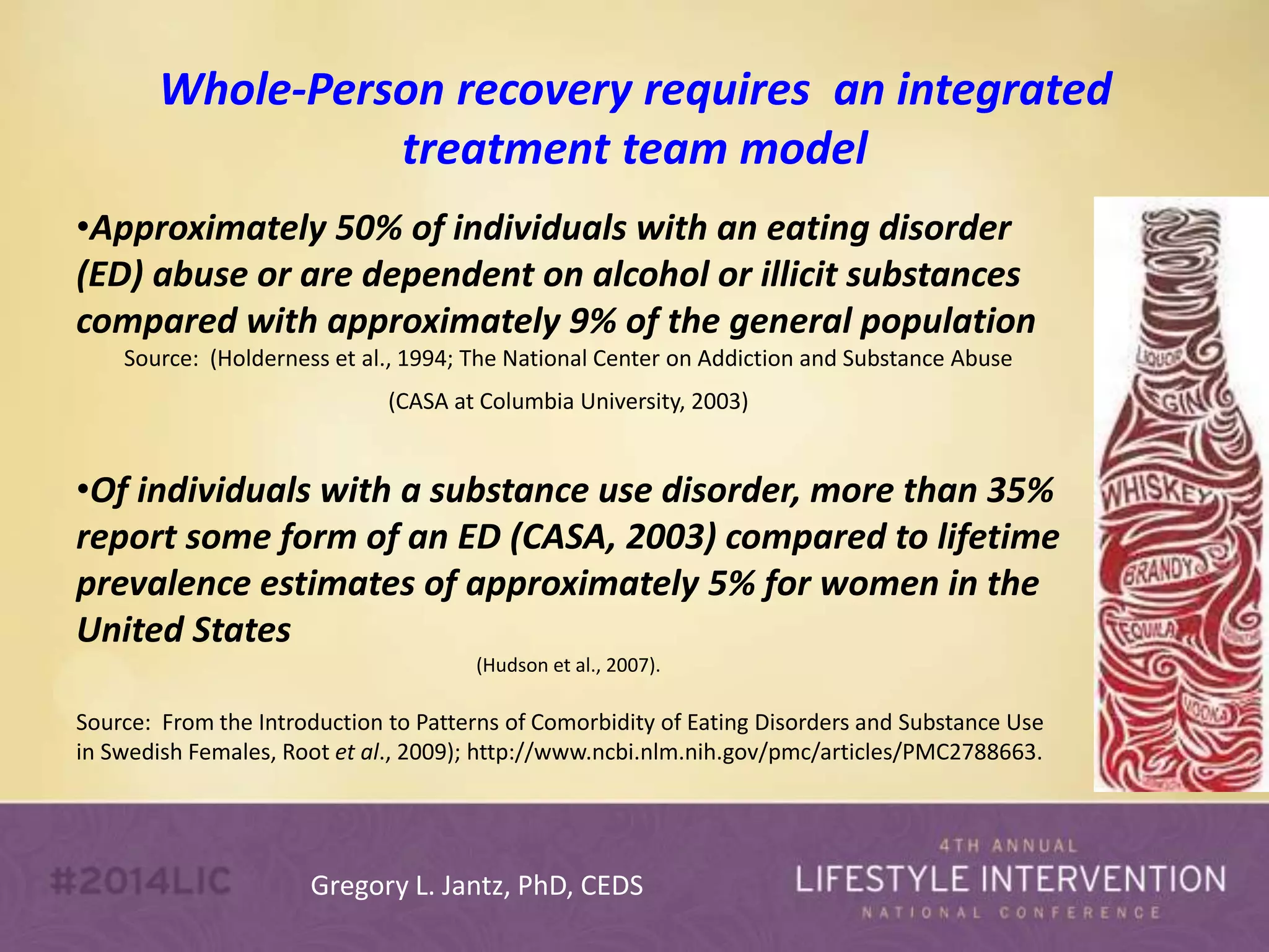 Dr. Gregory Jantz Lifestyle Intervention Conference 2014 - Whole Person ...