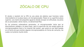 Zócalo de cpu | PPTX