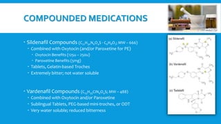 Compounding for Erectile Dysfunction | PPTX | Sexual Conditions | Sexual Health