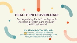 Health Information Overload | PDF