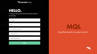 Falcon social: Building a growth hacking team. | PPT