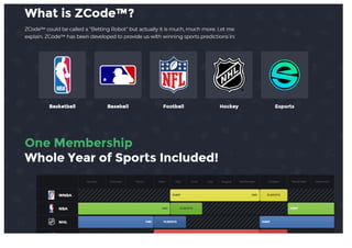 Unlocking Sports Betting Success with ZCode: Your Winning Playbook | PPT