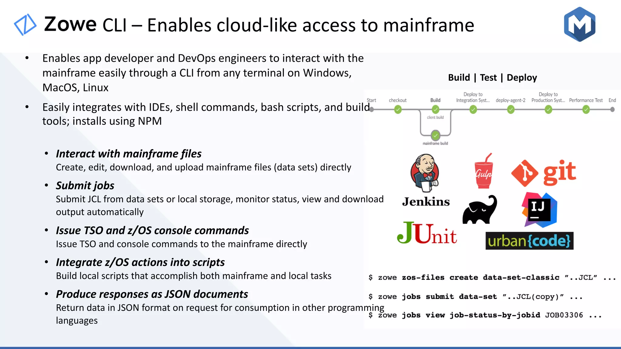 IBM Z for the Digital Enterprise - Zowe overview | PDF