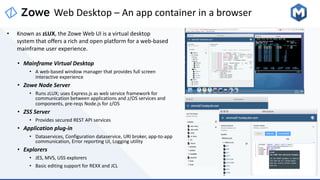 IBM Z for the Digital Enterprise - Zowe overview | PDF