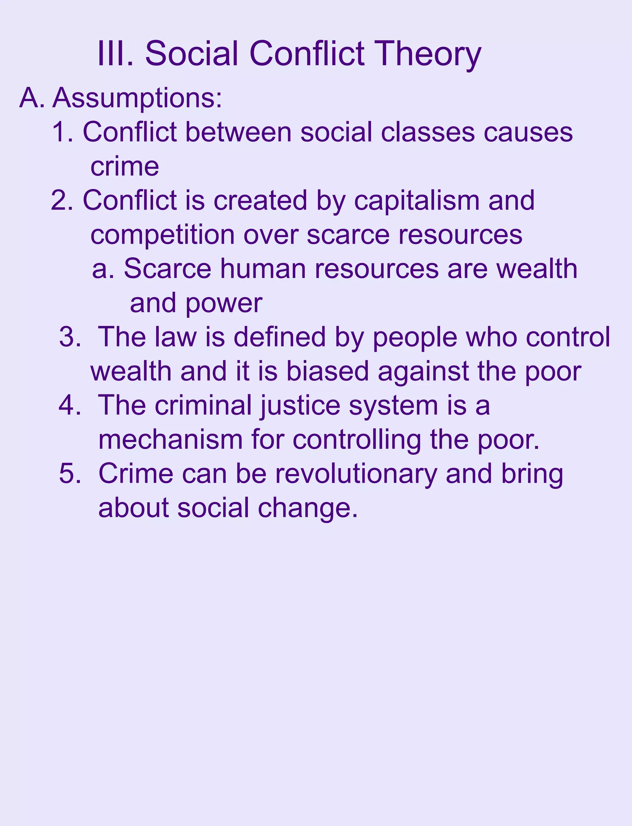 Social Theories of Crime | PDF