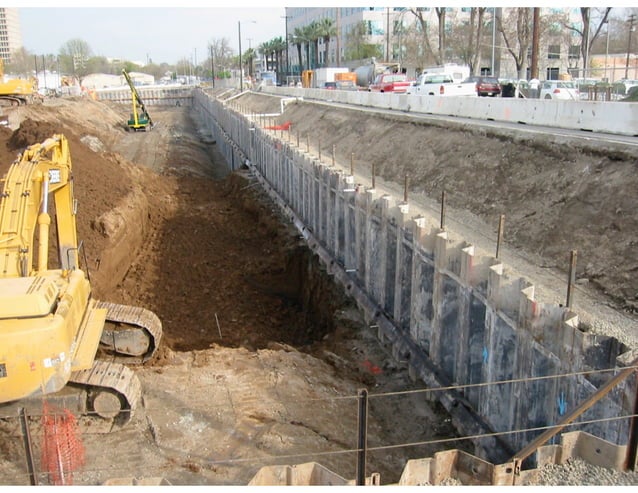Sheet Pile Retaining Wall | PDF