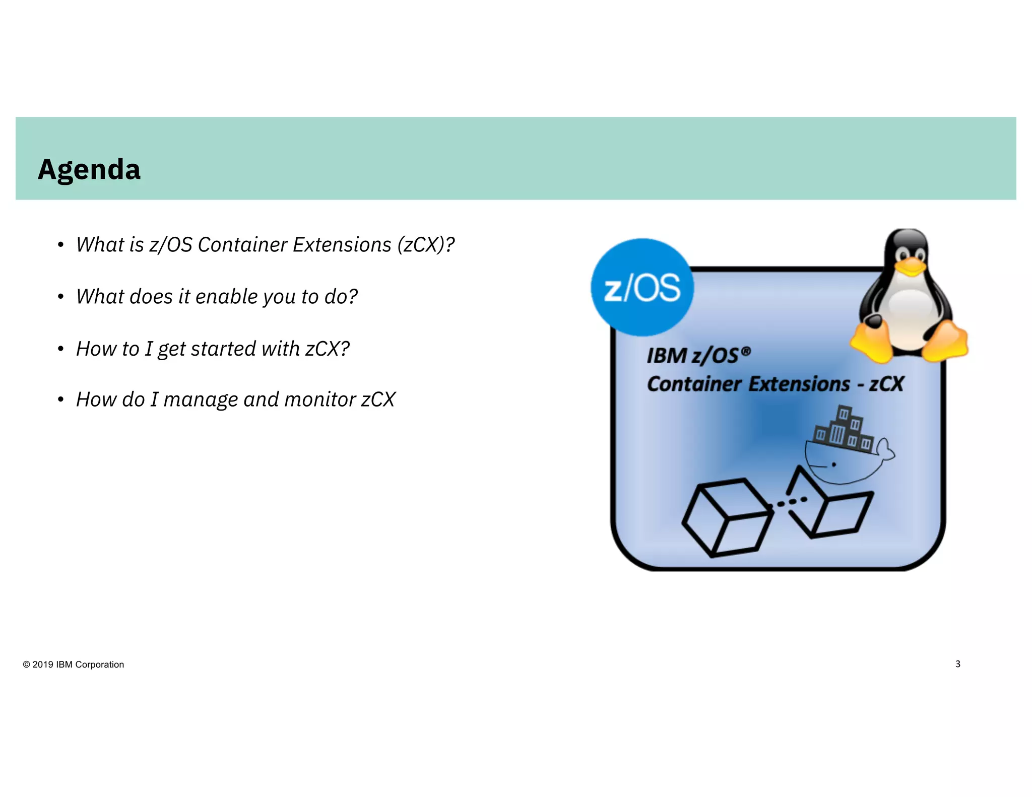z/OS V2.4 Preview: z/OS Container Extensions - Running Linux on Z ...