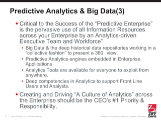 Zd sap - predictive analytics - 3-26-13 r1 | PPTX | Databases | Computer Software and Applications