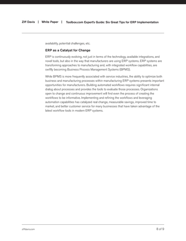 Expert WP ERP Based Automated Workflows | PDF