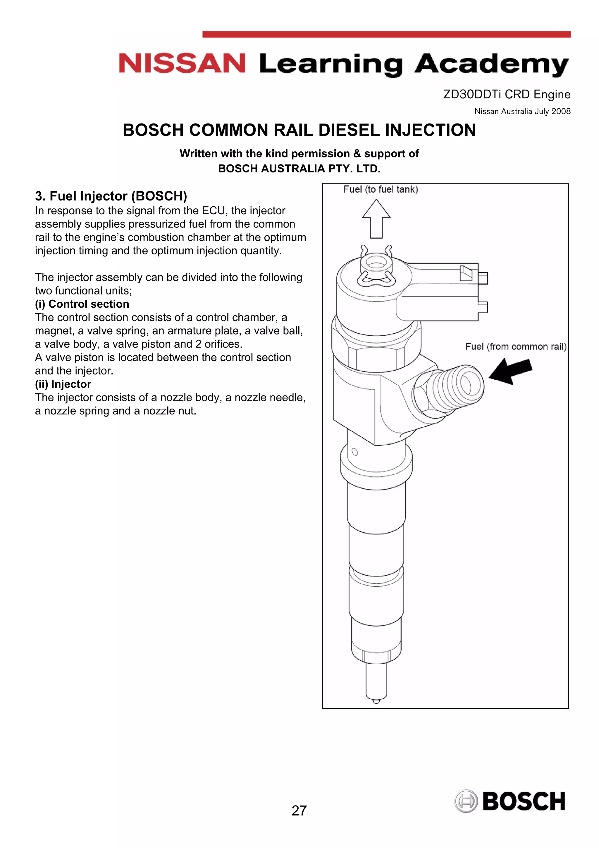 Manual engine ZD30 nissan | PDF