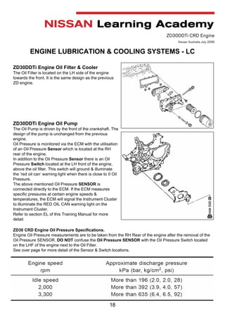 Manual engine ZD30 nissan | PDF