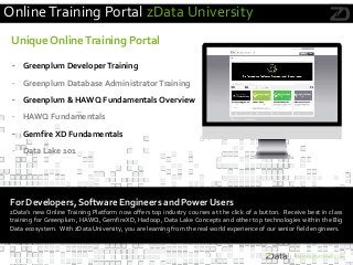 zData Inc. Big Data Consulting and Services - Overview and Summary | PPT