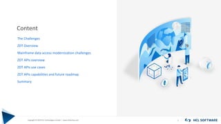 Z Data Tools and APIs Overview | PPT