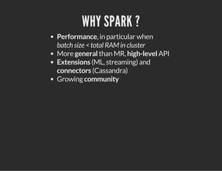 Heuritech: Apache Spark REX | PPT