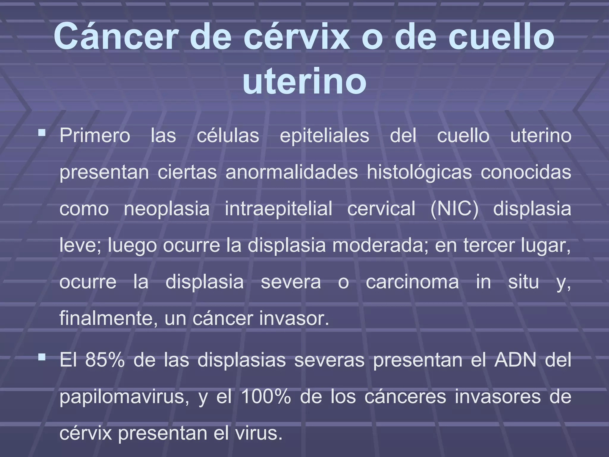 Virus del Papiloma Humano (VPH) | PPT