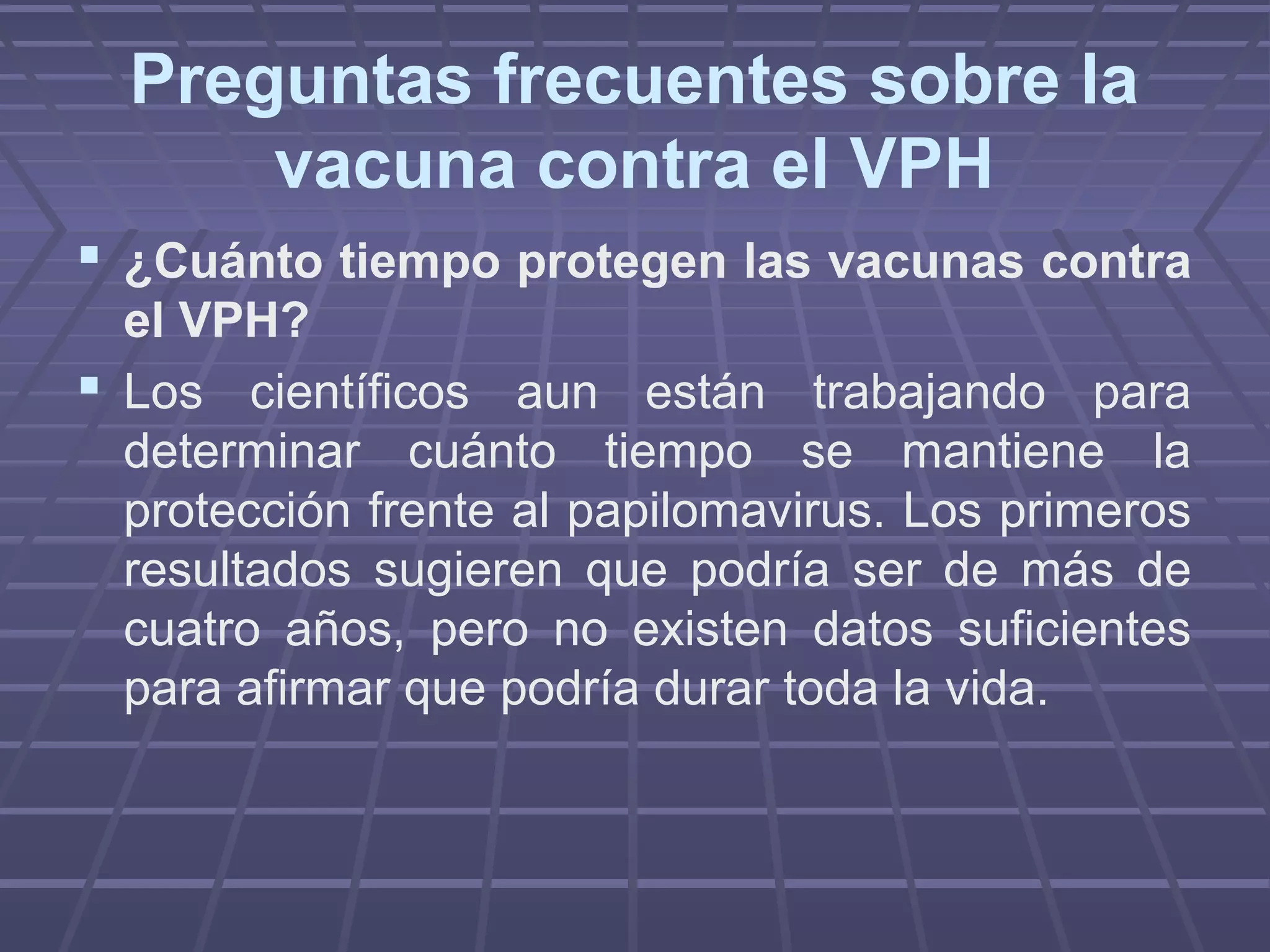 Virus del Papiloma Humano (VPH) | PPT