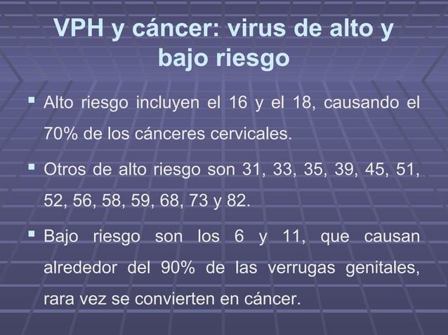 Virus del Papiloma Humano (VPH) | PPT
