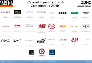 ZDHC - An Overview at Sarena Textile Industries | PPTX