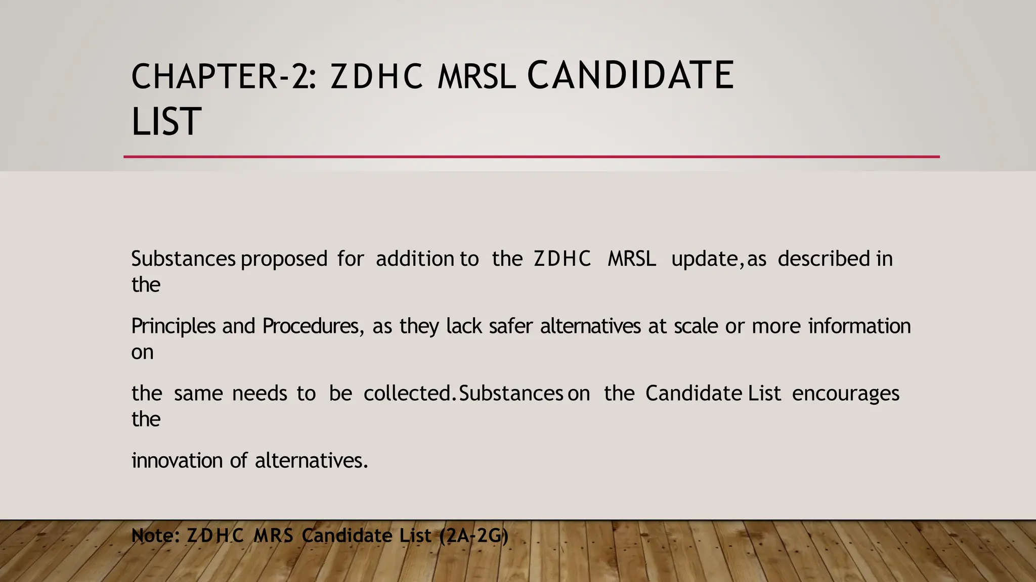 ZDHC MRSL & AFIRM RSL Training Manual.pptx