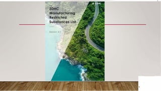 ZDHC MRSL & AFIRM RSL Training Manual.pptx