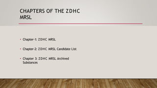 ZDHC MRSL & AFIRM RSL Training Manual.pptx