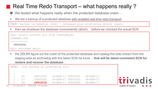Zero Data Loss Recovery Appliance - Deep Dive | PPT