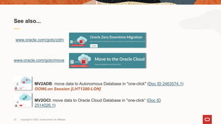 (ZDM) Zero Downtime DB Migration to Oracle Cloud | PPTX