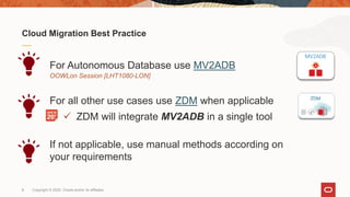 (ZDM) Zero Downtime DB Migration to Oracle Cloud | PPTX