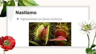 Movimentos das plantas | PPTX