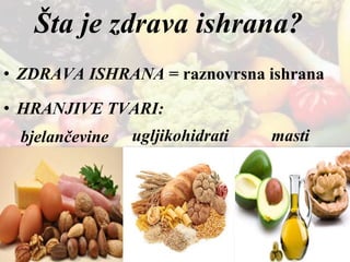 Zdrava ishrana | PPTX
