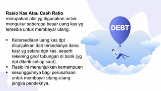 Bab 5 - Analisa Rasio Likuiditas | PDF