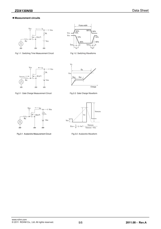Original N-channel Mosfet ZDX130N50 ZDX130 130 130N50 500V 13A TO-220F New Rohm