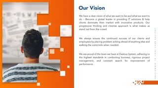 Zealous System - Software Development Company Brochure | PDF