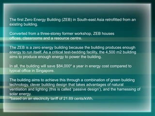 Zeor energy buliding | PPTX