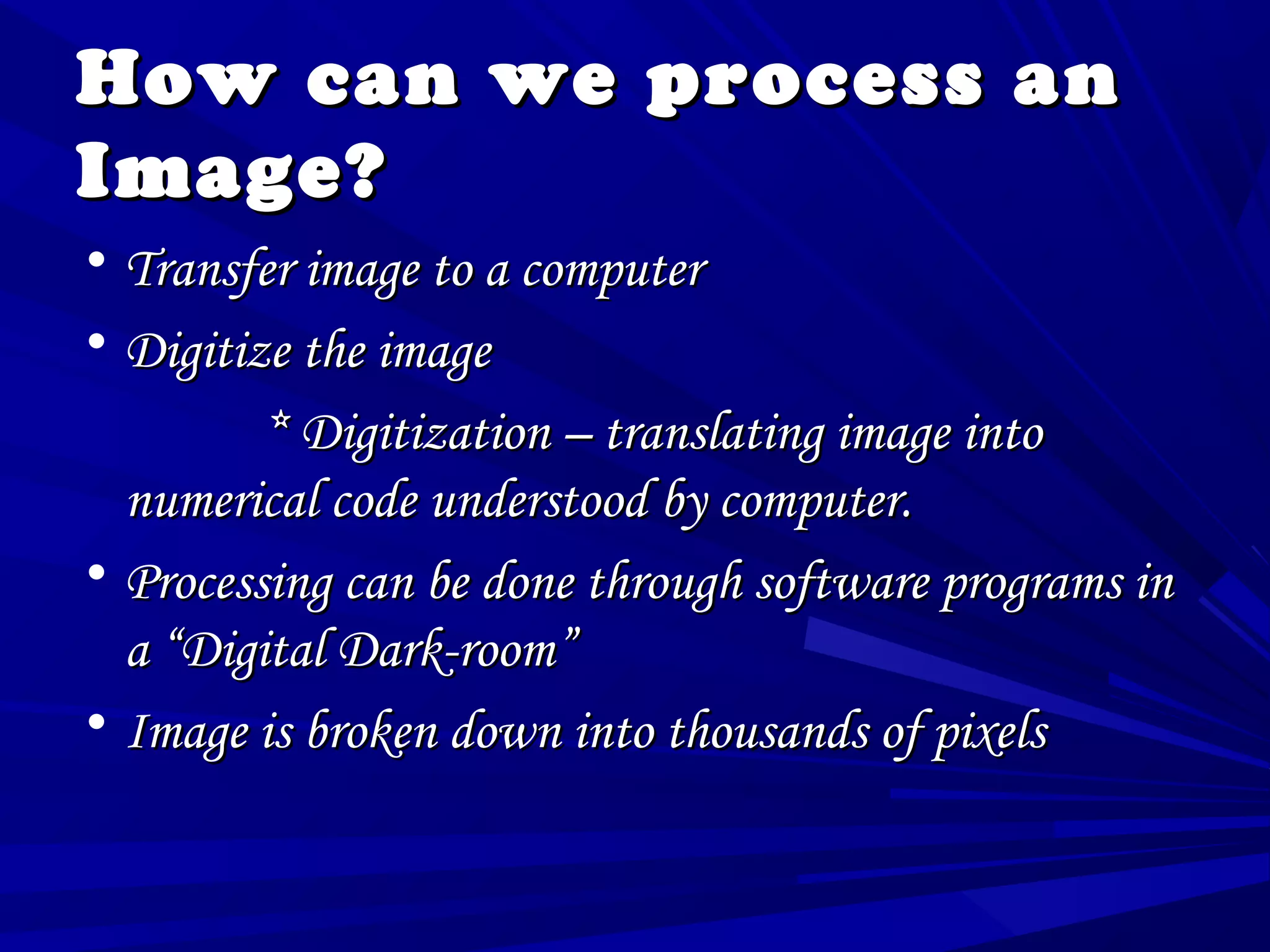 Digital image processing ppt | PPT