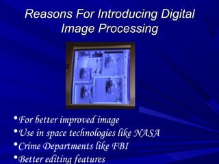 Digital image processing ppt | PPT