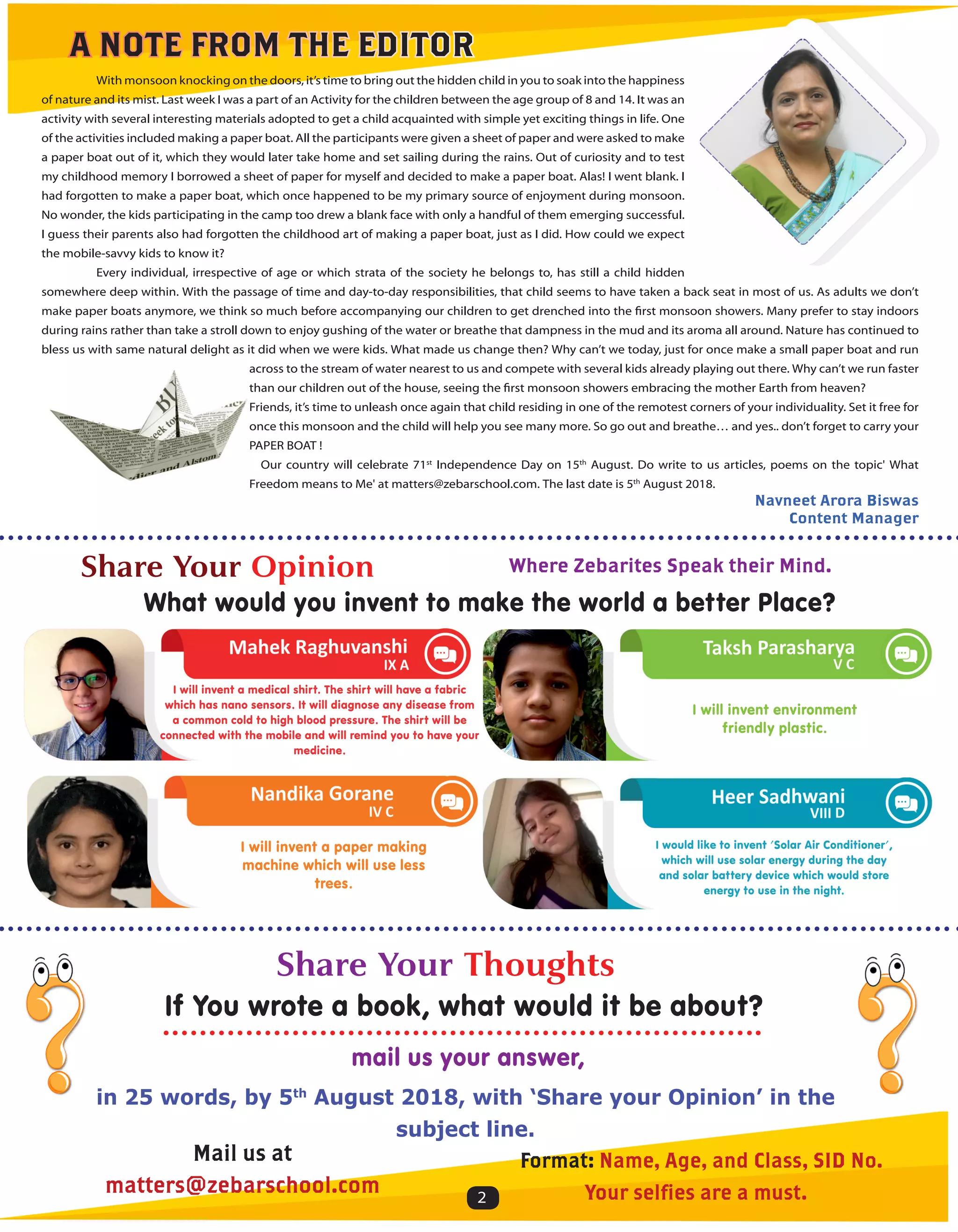 Zebar matters july | PDF