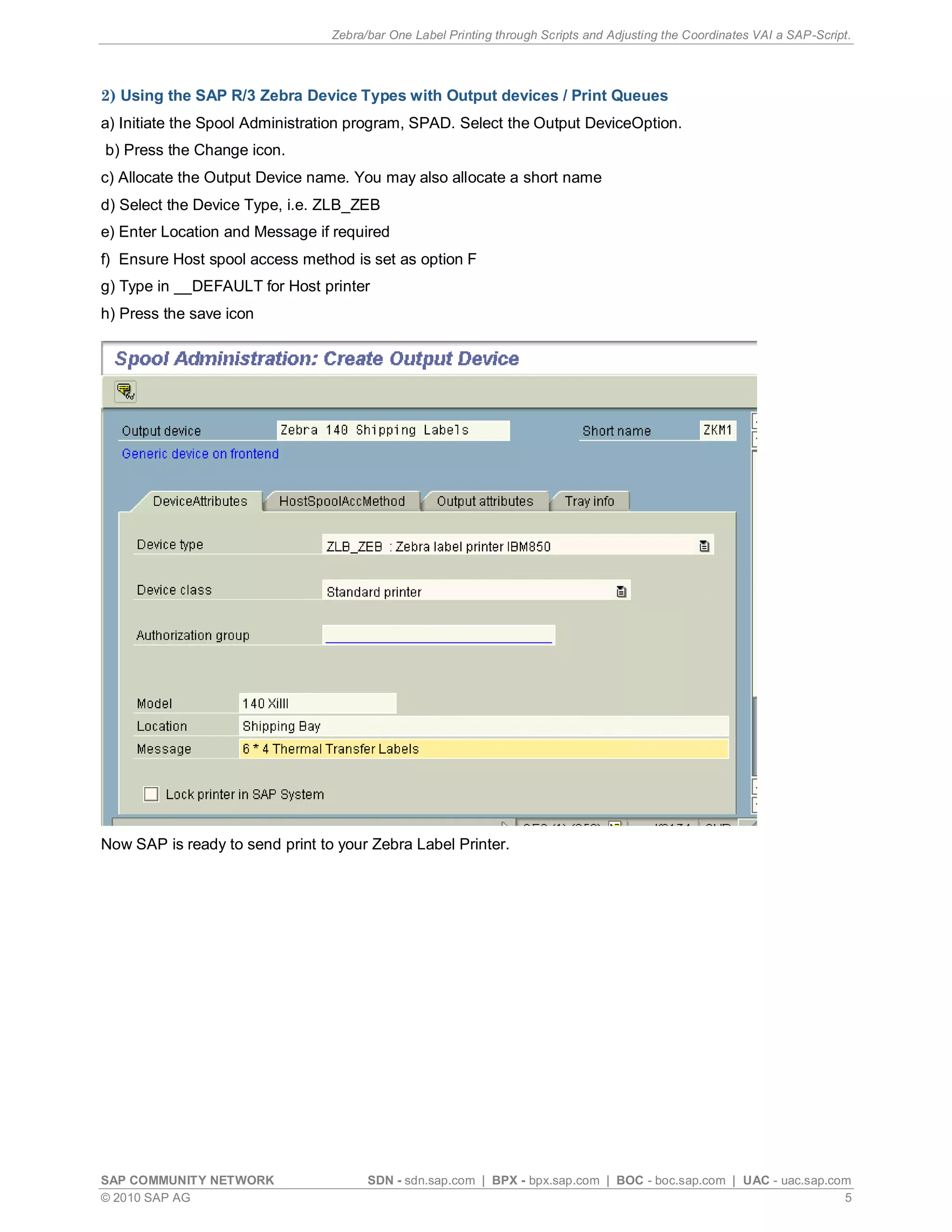 Zebra -bar one label printing | PDF