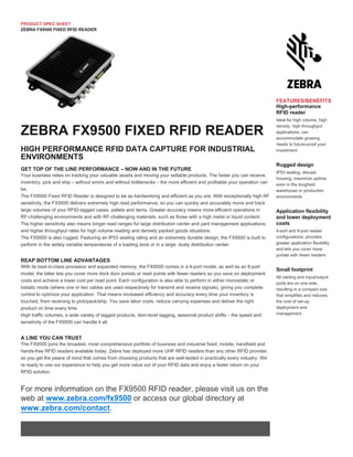 Zebra fx9500 | PDF | Computer Peripherals | Computing
