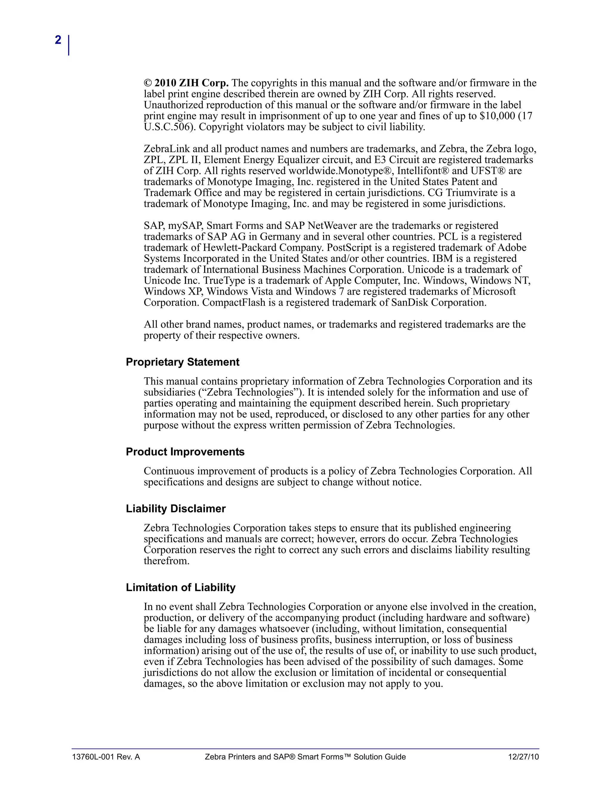 Zebra sap-smartforms-solution | PDF