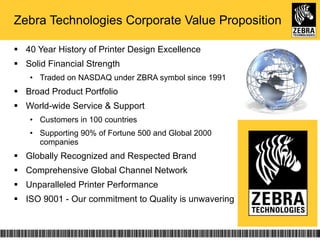 Super Barcode Training Camp - Zebra Barcode Printer Presentation | PPT