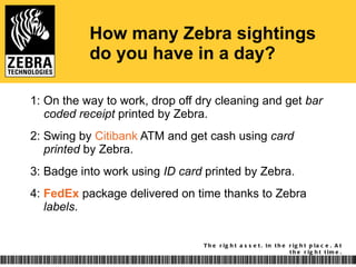 Super Barcode Training Camp - Zebra Barcode Printer Presentation | PPT