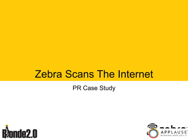 Zebra case study | PPTX