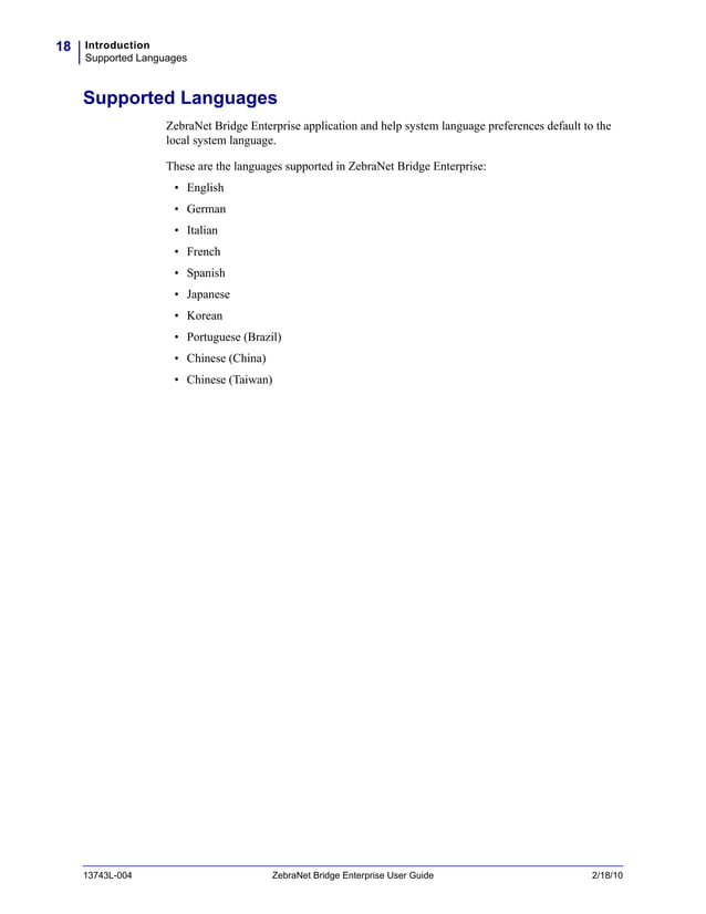 ZebraNet Bridge Enterprise - Manual do Software | PDF | Desktop ...