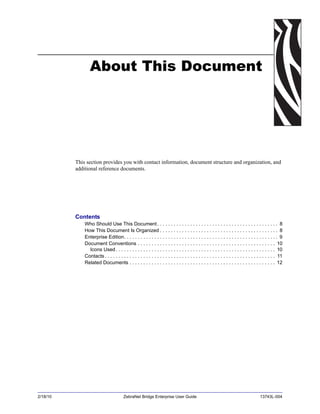 ZebraNet Bridge Enterprise - Manual do Software | PDF