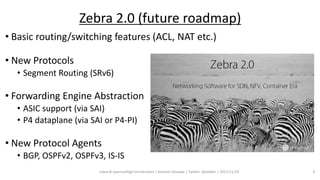 zebra & openconfigd Introduction | PPT