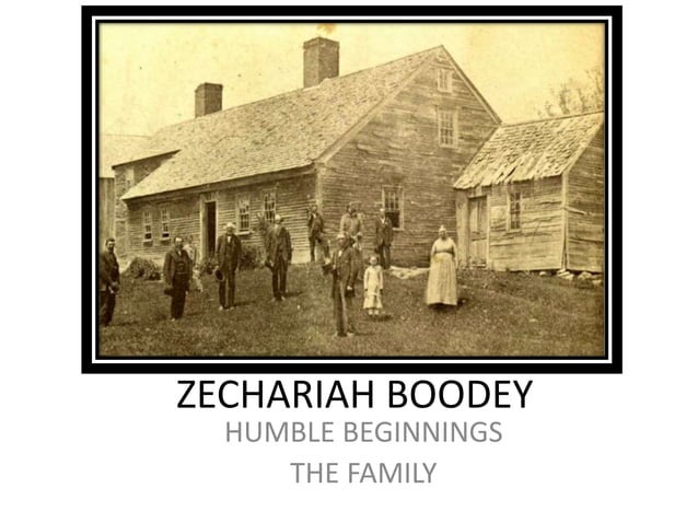 Zechariah Boodey Farmstead Collaborative presentation - Humble ...
